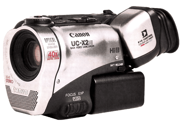 Canon UC-X2Hi - Camescope Hi8 De Poing | Saga 8mm