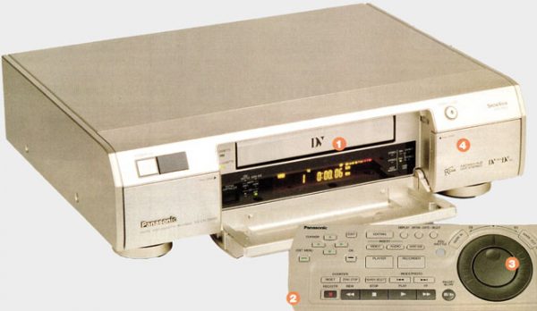 Panasonic NV-DV 10000 - Magnétoscope Numérique DV | Saga 8mm