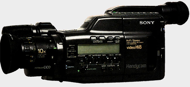 Sony CCD V800 - Camescope Hi8 De Poing | Saga 8mm