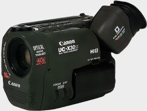 Canon UC-X30 - Camescope Hi8 De Poing | Saga 8mm