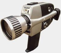 Caméras Super 8 Bauer Muettes et Sonores - SAGA 8MM